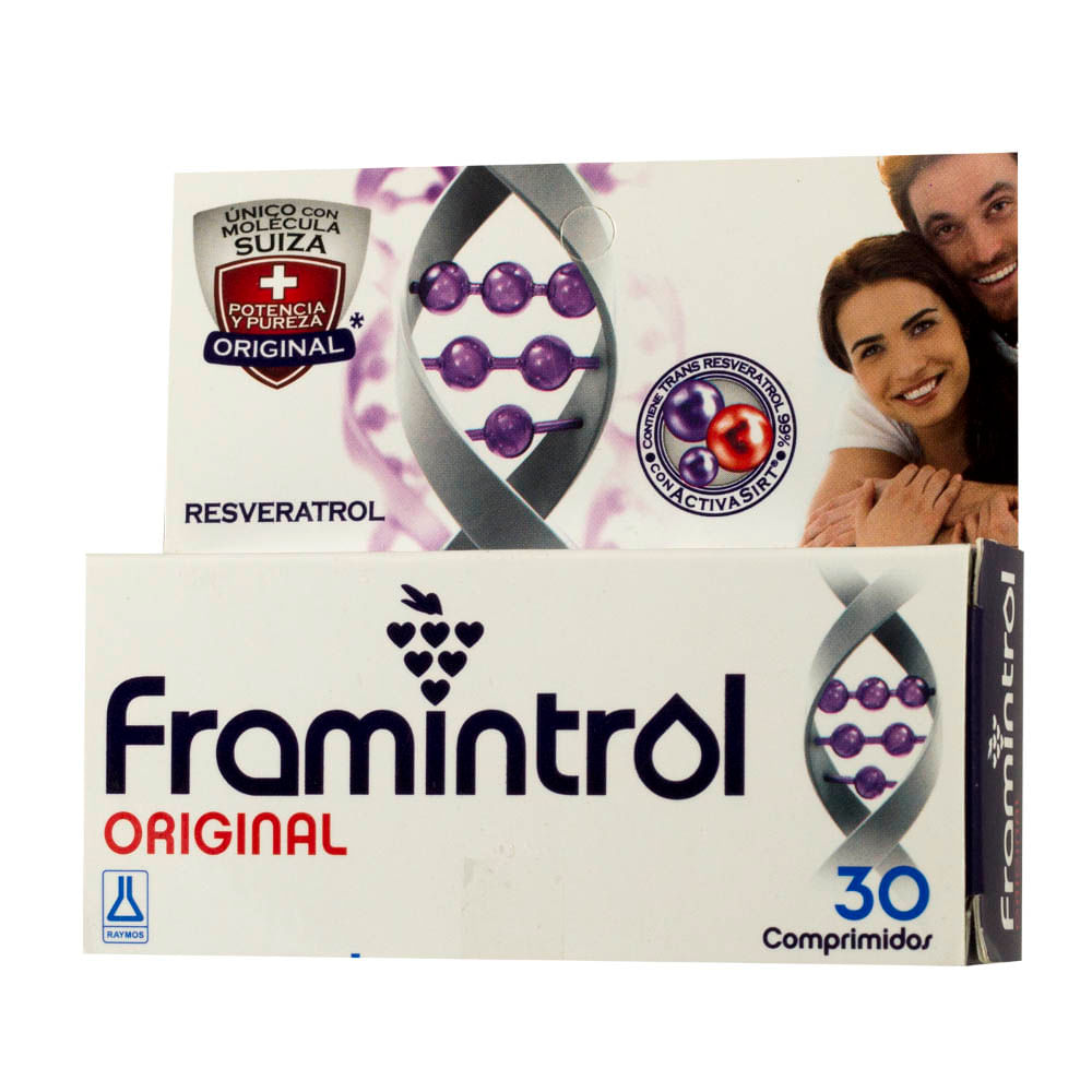 Suplemento Dietario Framintrol x 30 comp - farmaciasdelpueblo