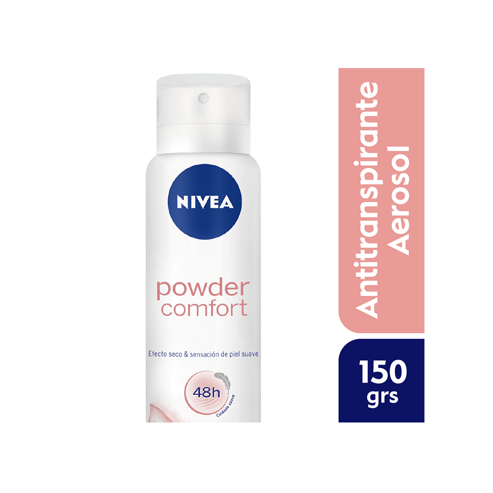 Desodorante femenino Nivea Powder Comfort Spray x 150 ml ...
