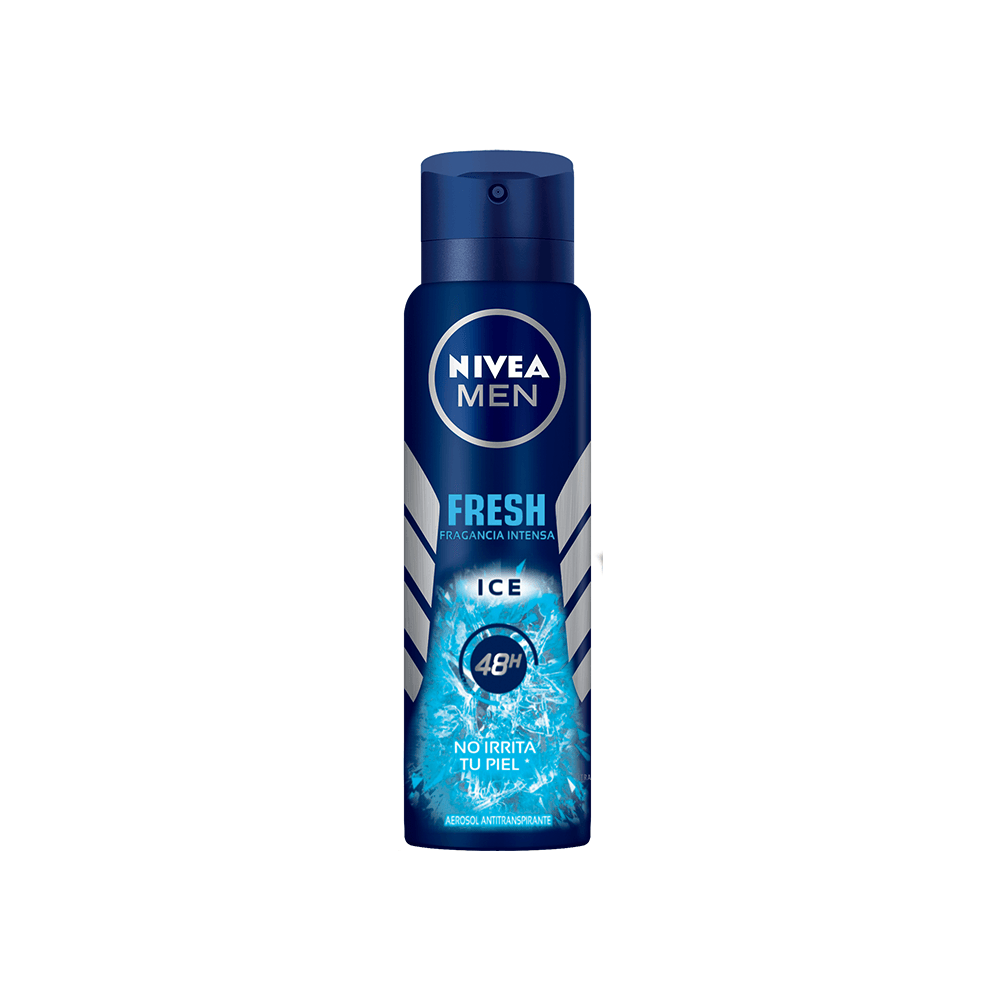 Antitranspirante Nivea Men Fresh Ice Aerosol x 150 ml - farmaciasdelpueblo
