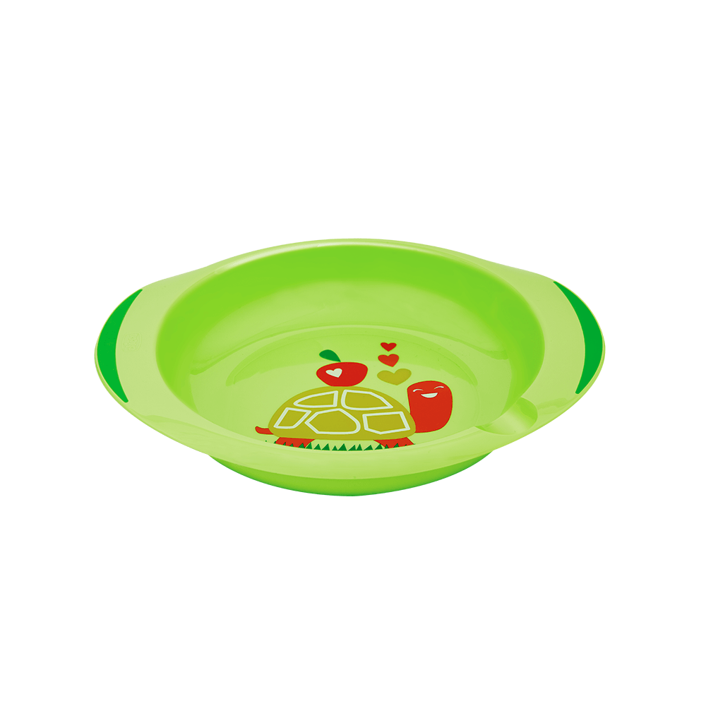 Set de Platos Verde +12 meses x 2 unid - farmaciasdelpueblo