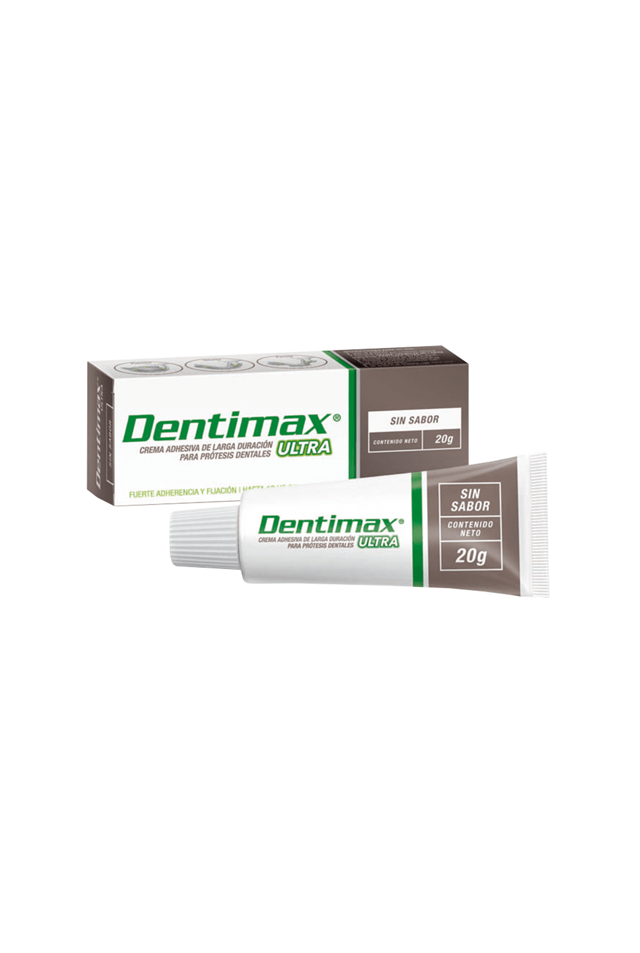 Dentimax Ultra Sin Sabor x 20 gr - farmaciasdelpueblo