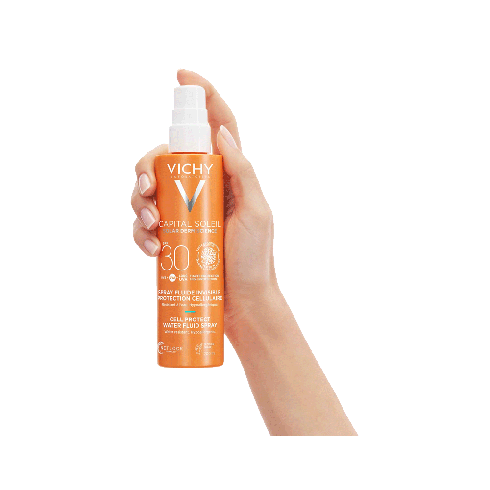 Protector Solar Vichy Capital Soleil SPF30 Cell Protect Spray x 200 ml ...