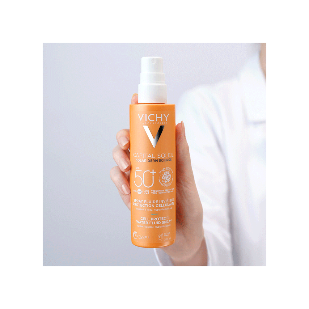 Protector Solar Vichy Capital Soleil SPF50+ Cell Protect Spray x 200 ml ...