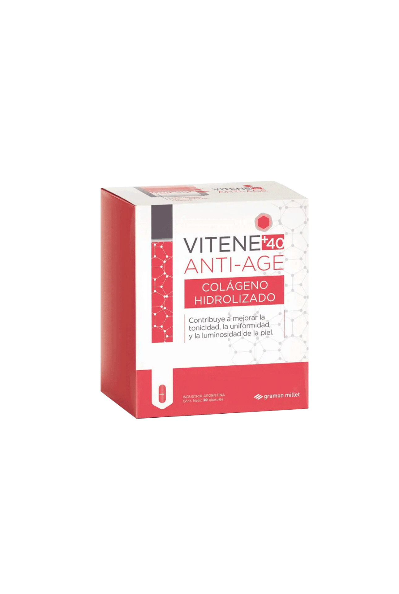 Suplemento Vitamínico Vitene Antiage +40 x 30 cap - farmaciasdelpueblo