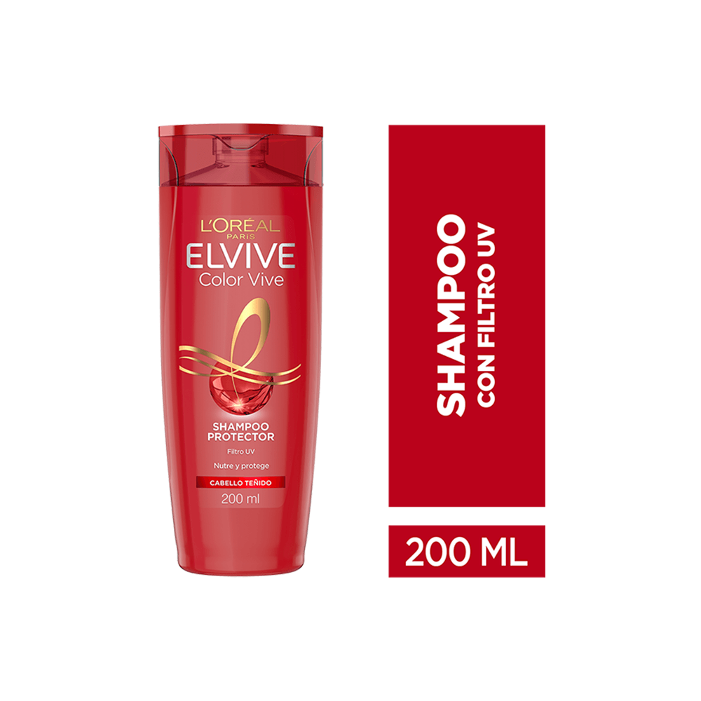 Shampoo Elvive Color Vive x 200 ml - farmaciasdelpueblo