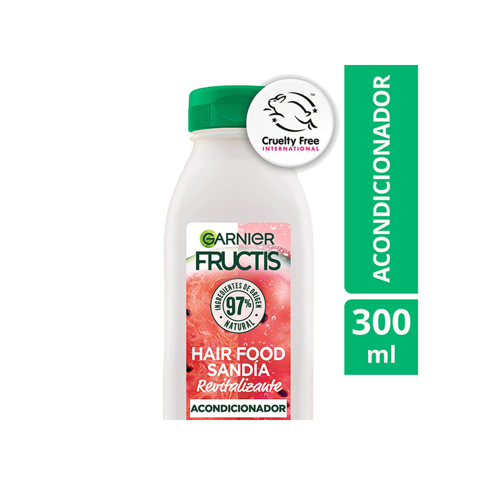 Acondicionador Fructis Garnier Hair Food Sandia x 300ml ...