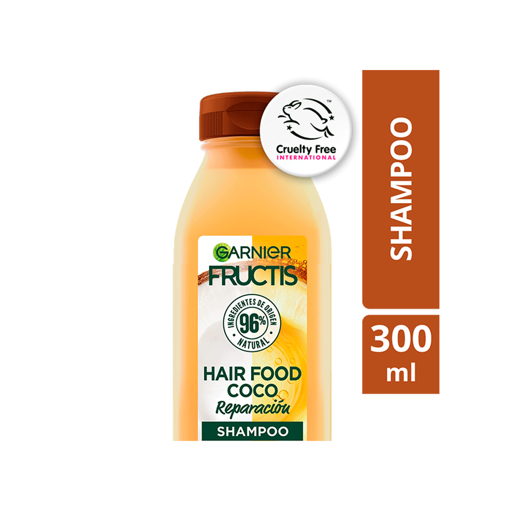 Shampoo Fructis Garnier Hair Food Coco x 300 ml - farmaciasdelpueblo
