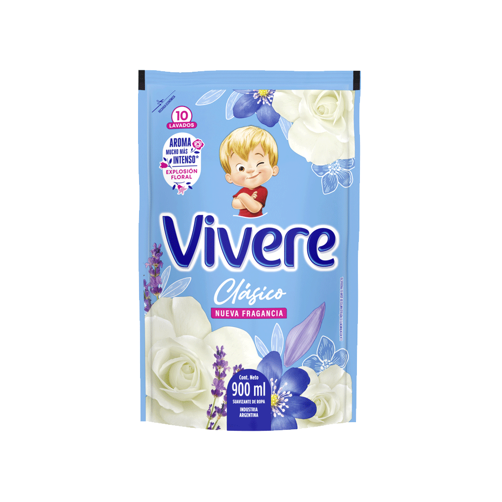 Suavizante Vivere Clásico Floral x 900 ml - farmaciasdelpueblo