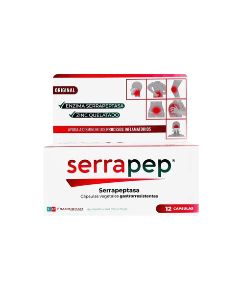 Serrapep caps x 12 - farmaciasdelpueblo