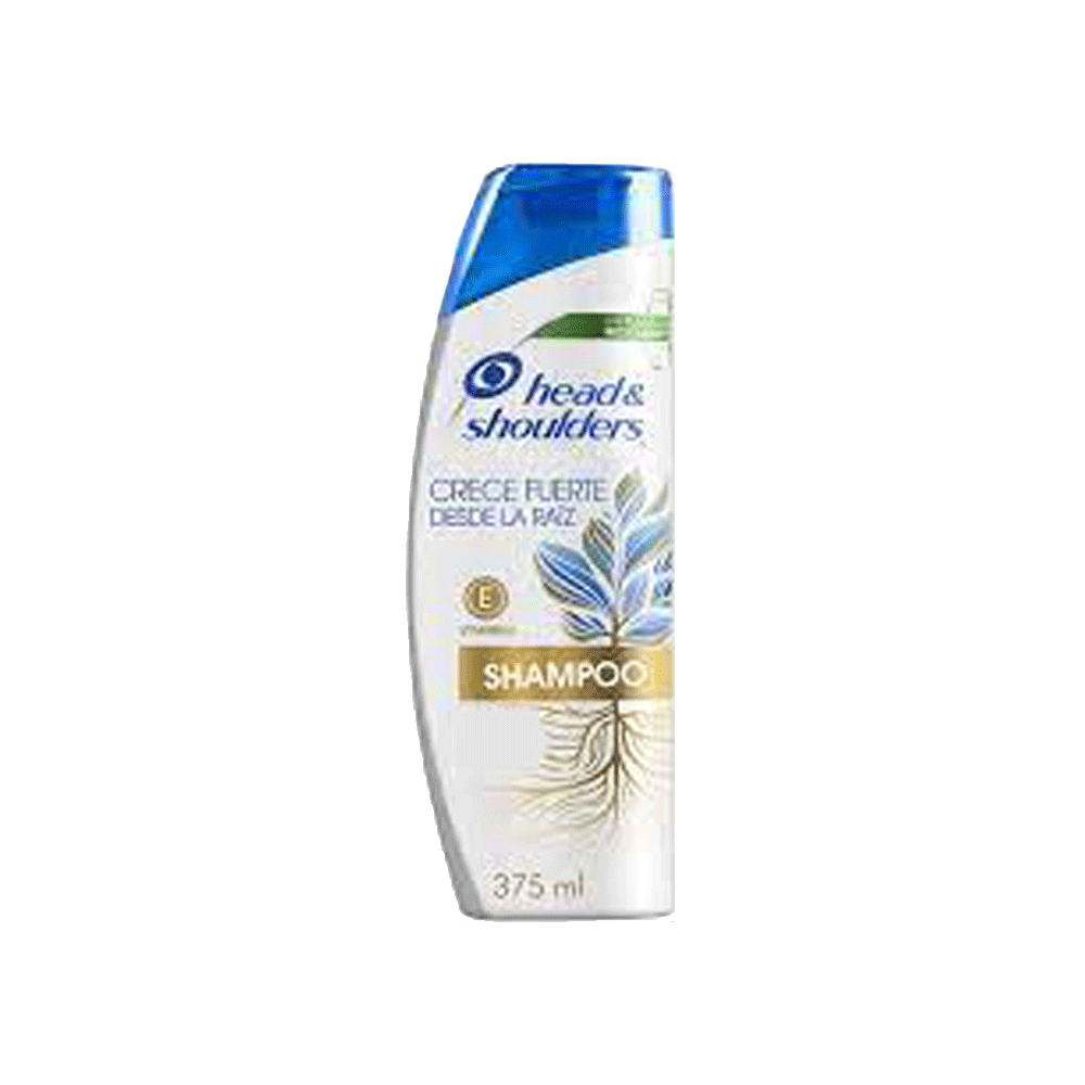 Shampoo Head & Shoulders Crece Fuerte x 375ml - farmaciasdelpueblo