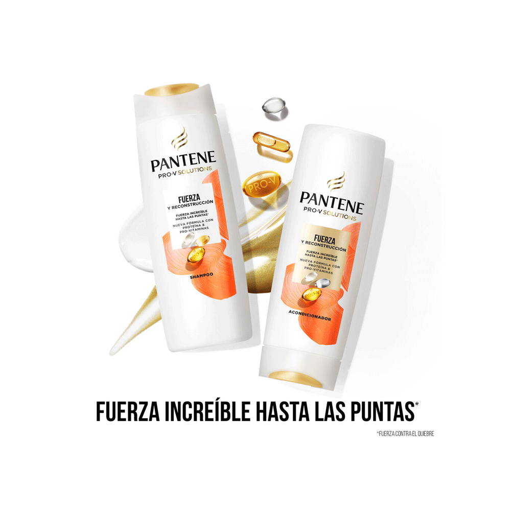 Shampoo Pantene Pro V Fuerza Y Reconstruccion x 400 ml - farmaciasdelpueblo