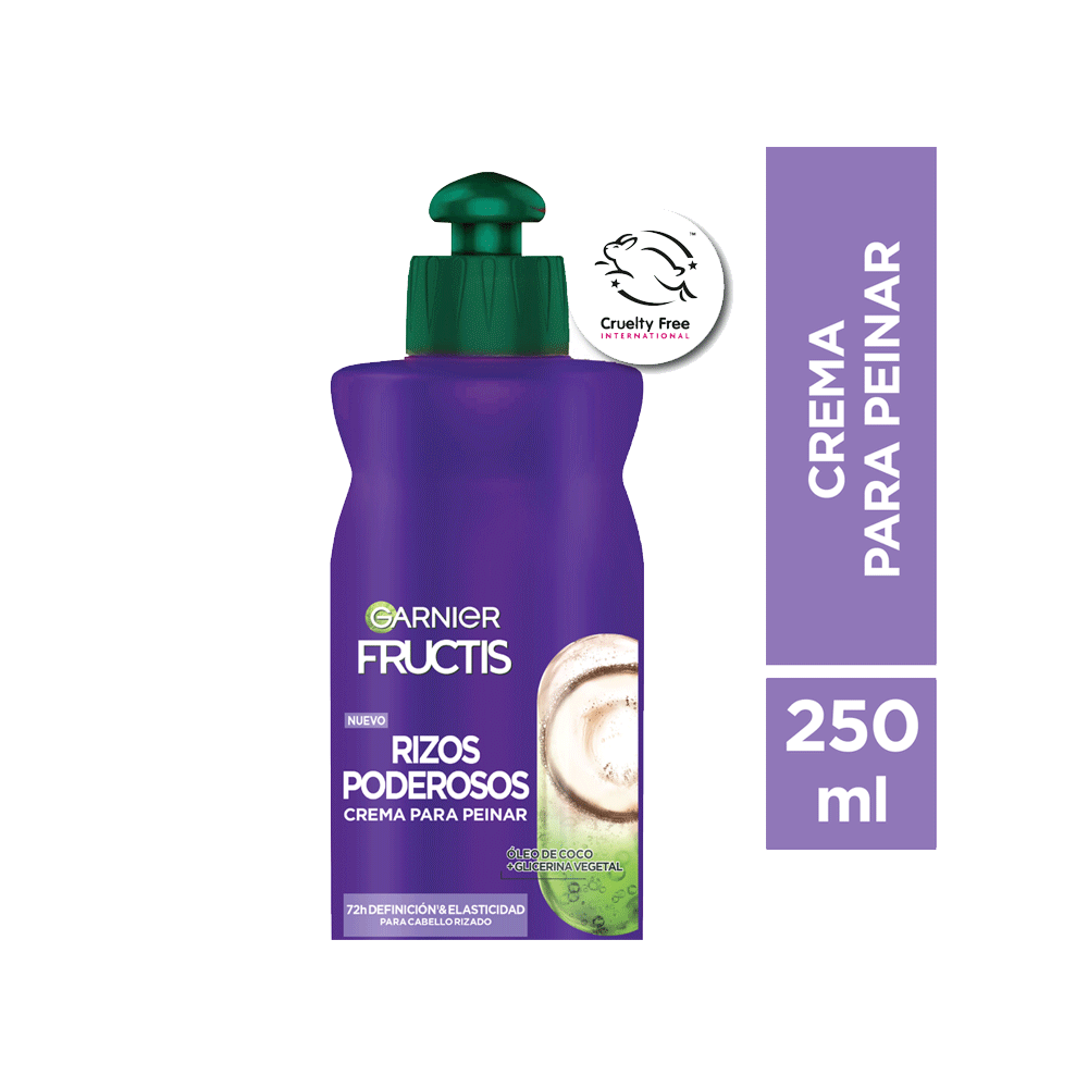Crema Para Peinar Fructis Garnier Rizos Poderosos x 250 ml ...