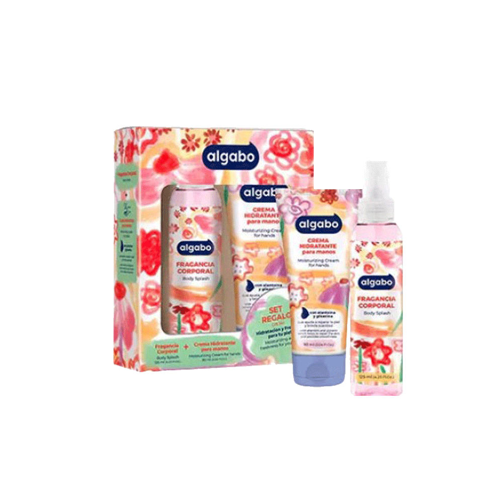 Set Algabo Crema Manos + Body Splash - farmaciasdelpueblo