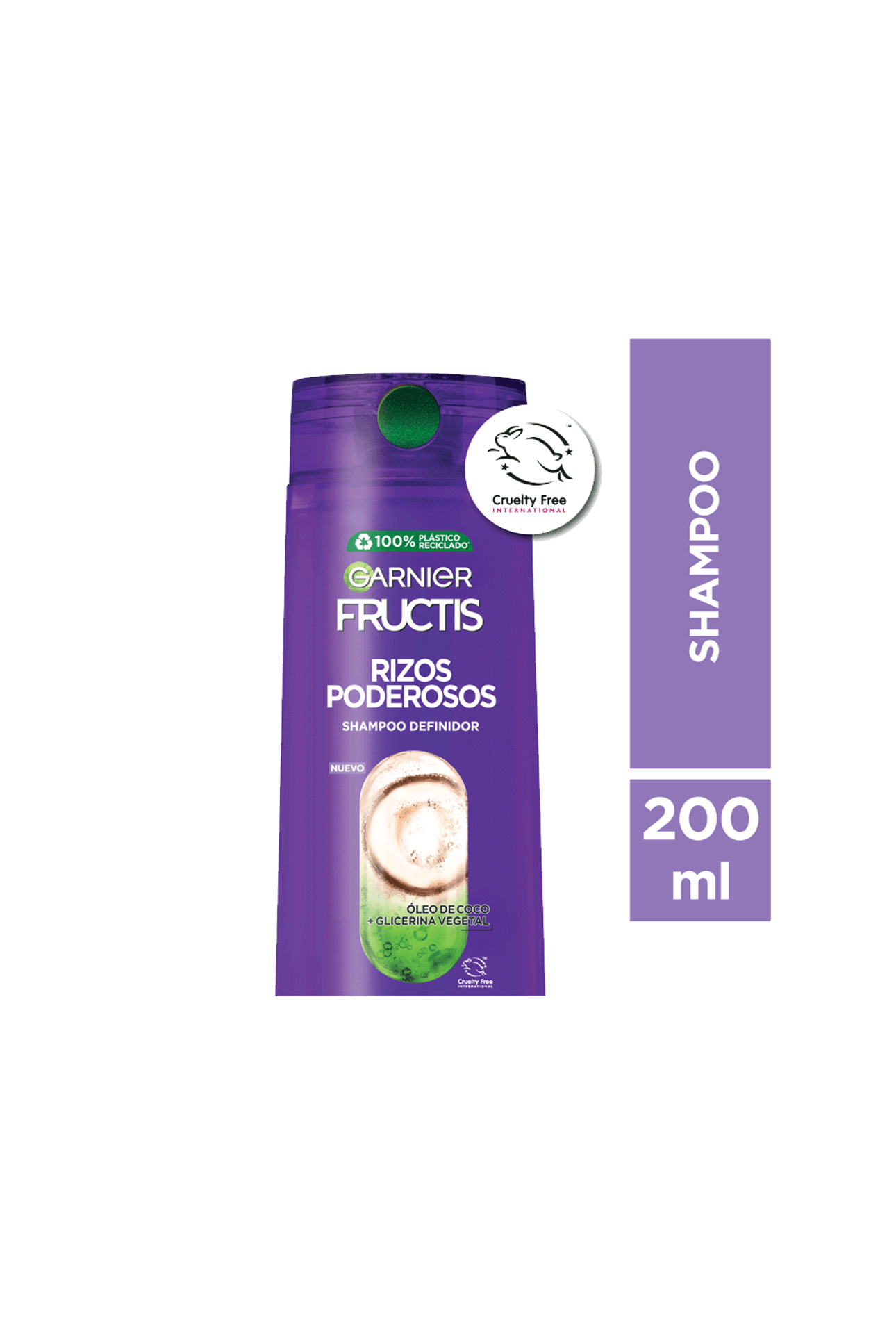 Shampoo Fructis Garnier Rizo Manejable x 200ml - farmaciasdelpueblo