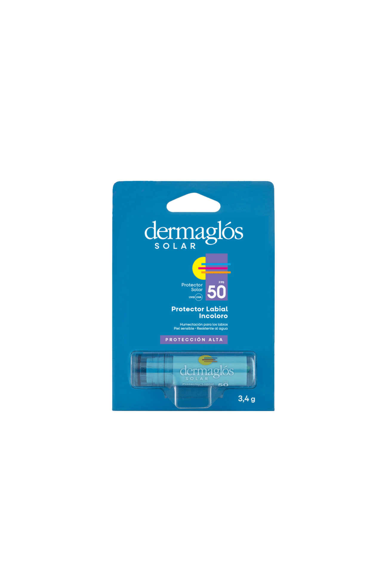 Labial Protector Dermaglos con FPS 50 x 3.4 Gr - farmaciasdelpueblo