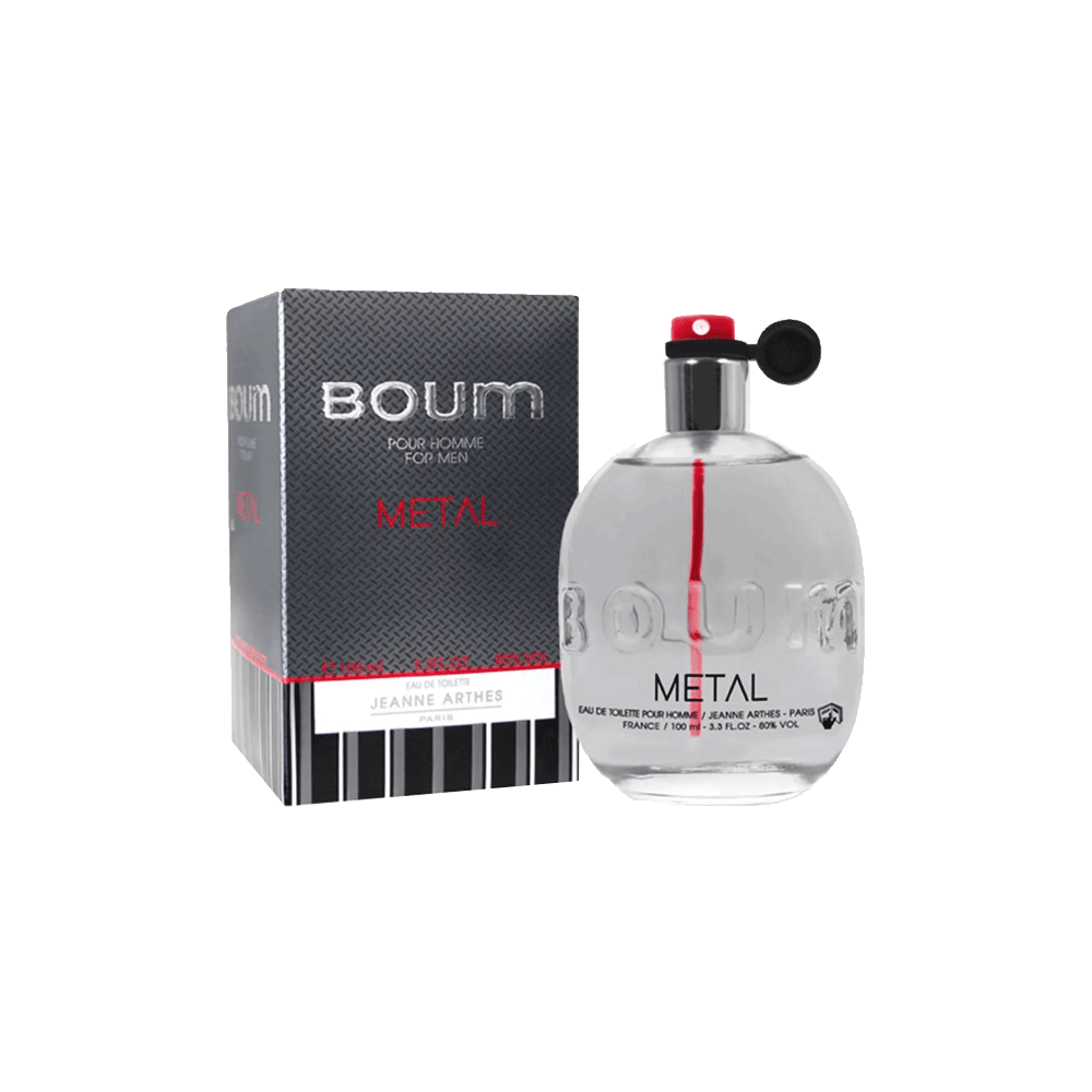 Perfume Jeanne Arthes Boum Metal Edt x 100 ml - farmaciasdelpueblo