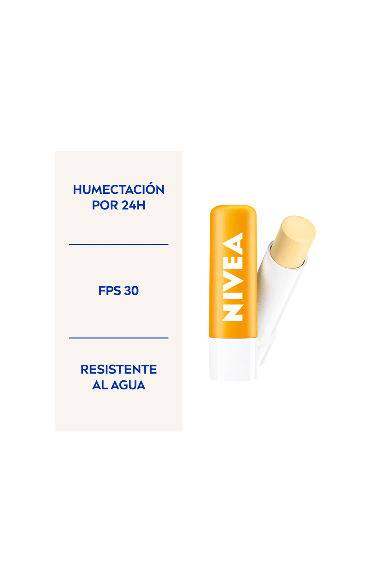 Protector solar labial humectante NIVEA Sun Protect FPS30 x 4,8 grs ...
