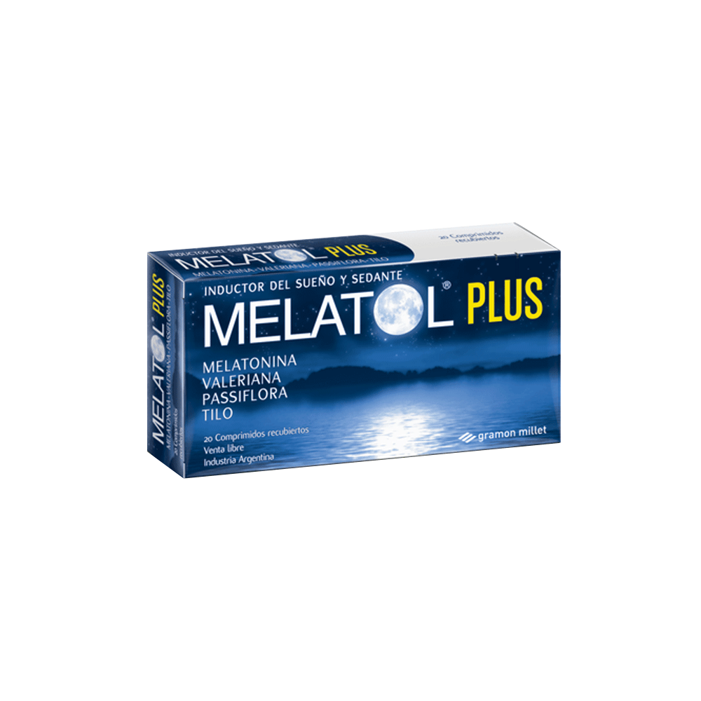 Melatol Plus x 20 Comprimidos Recubiertos - farmaciasdelpueblo
