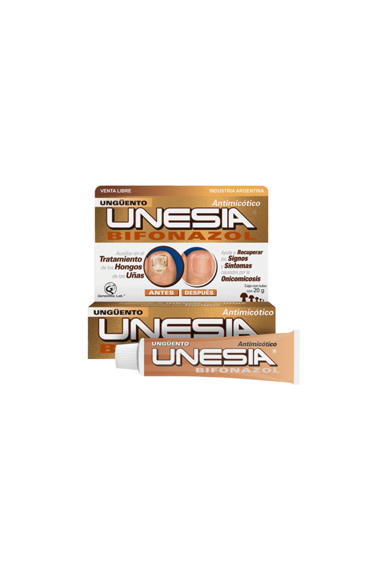 Unguento Unesia Bifonazol x 20 gr - farmaciasdelpueblo