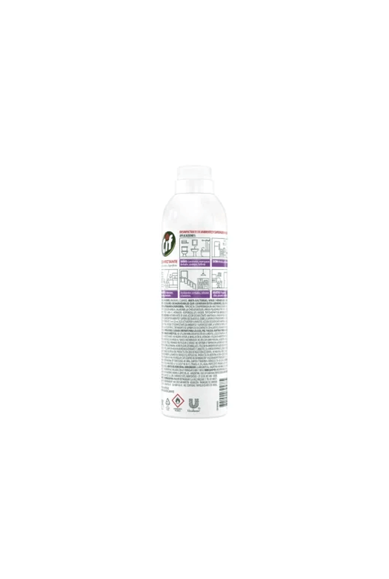 Desinfectante En Aerosol Cif Lavanda x 360 ml - farmaciasdelpueblo