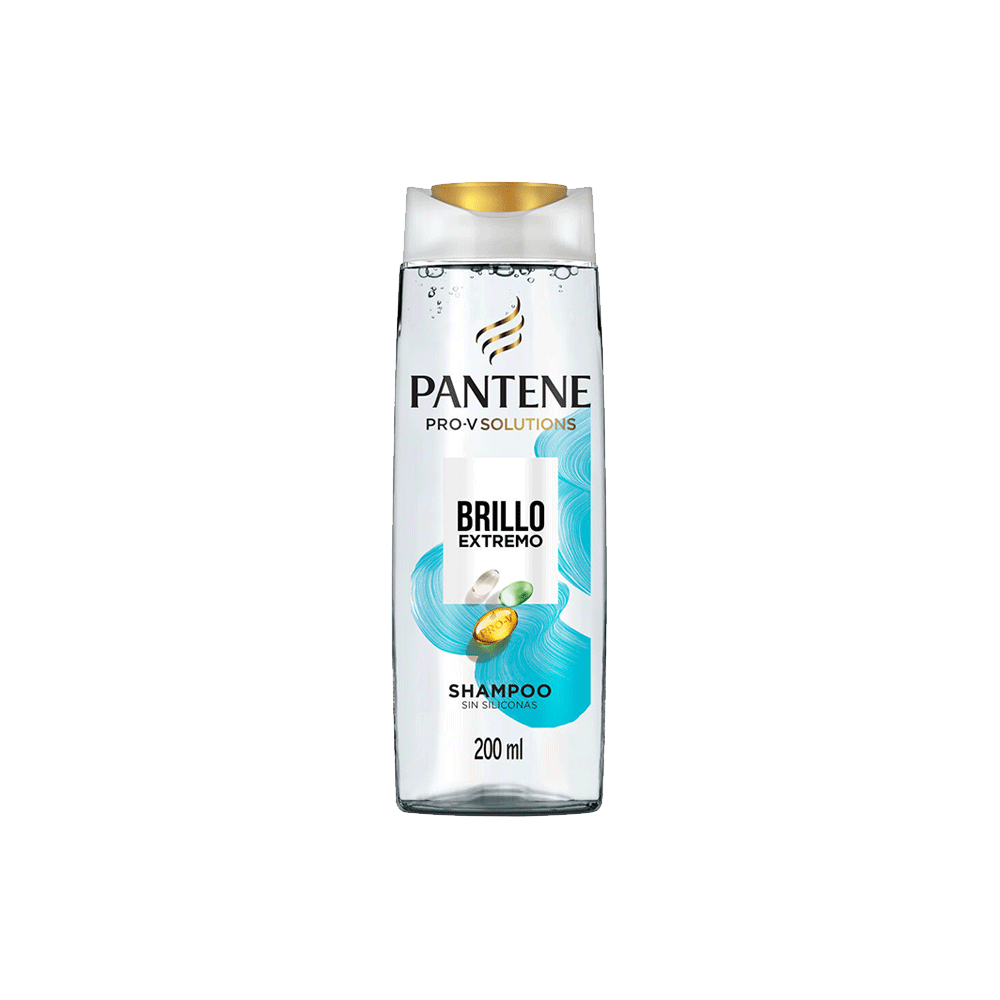 Shampoo Pantene Brillo Extremo x 200 ml - farmaciasdelpueblo