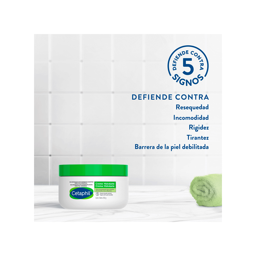 Crema Hidratante Cetaphil x 250gr - farmaciasdelpueblo