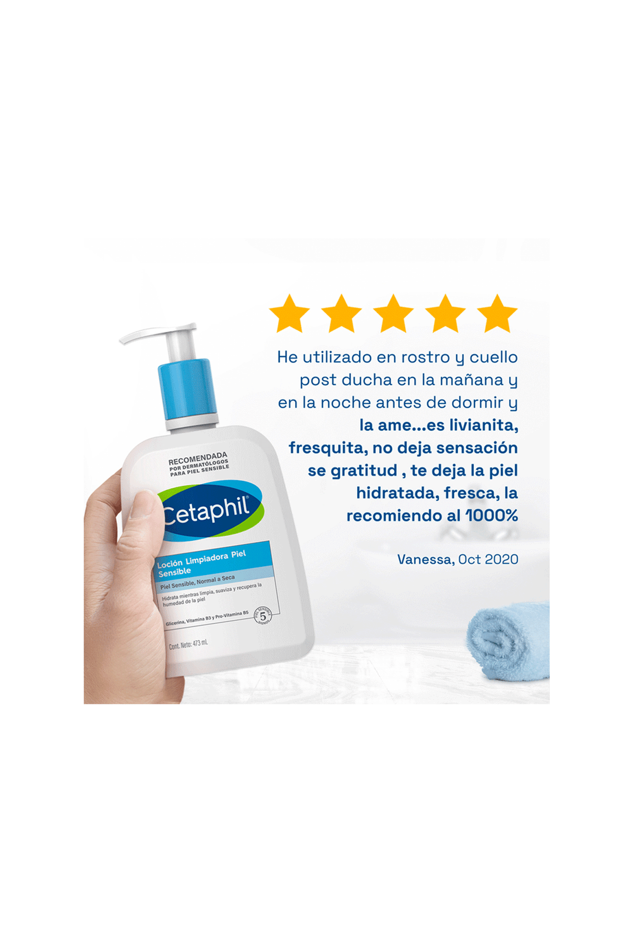 Loción Limpiadora Cetaphil x 473 ml - farmaciasdelpueblo