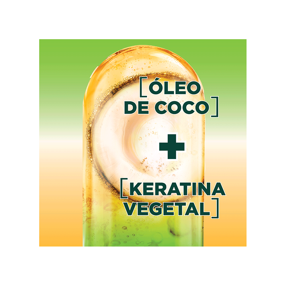 Crema Para Peinar Fructis Garnier Liso Coco x 250ml - farmaciasdelpueblo