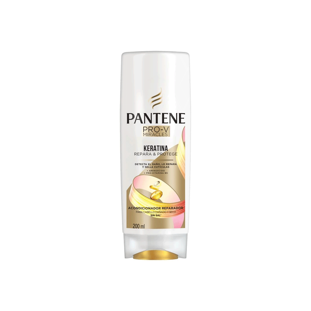 Acondicionador Pantene Pro-V Miracles Keratina x 200 ml - farmaciasdelpueblo