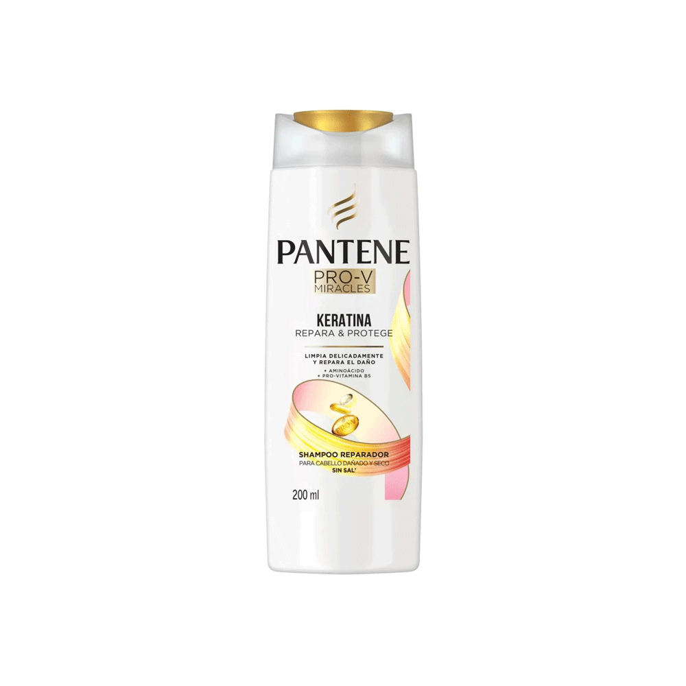 Shampoo Pantene Pro-V Miracles Keratina x 200 ml - farmaciasdelpueblo