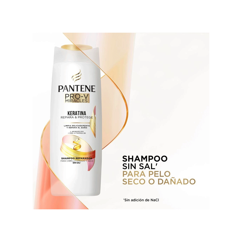 Shampoo Pantene Pro-V Miracles Keratina x 200 ml - farmaciasdelpueblo