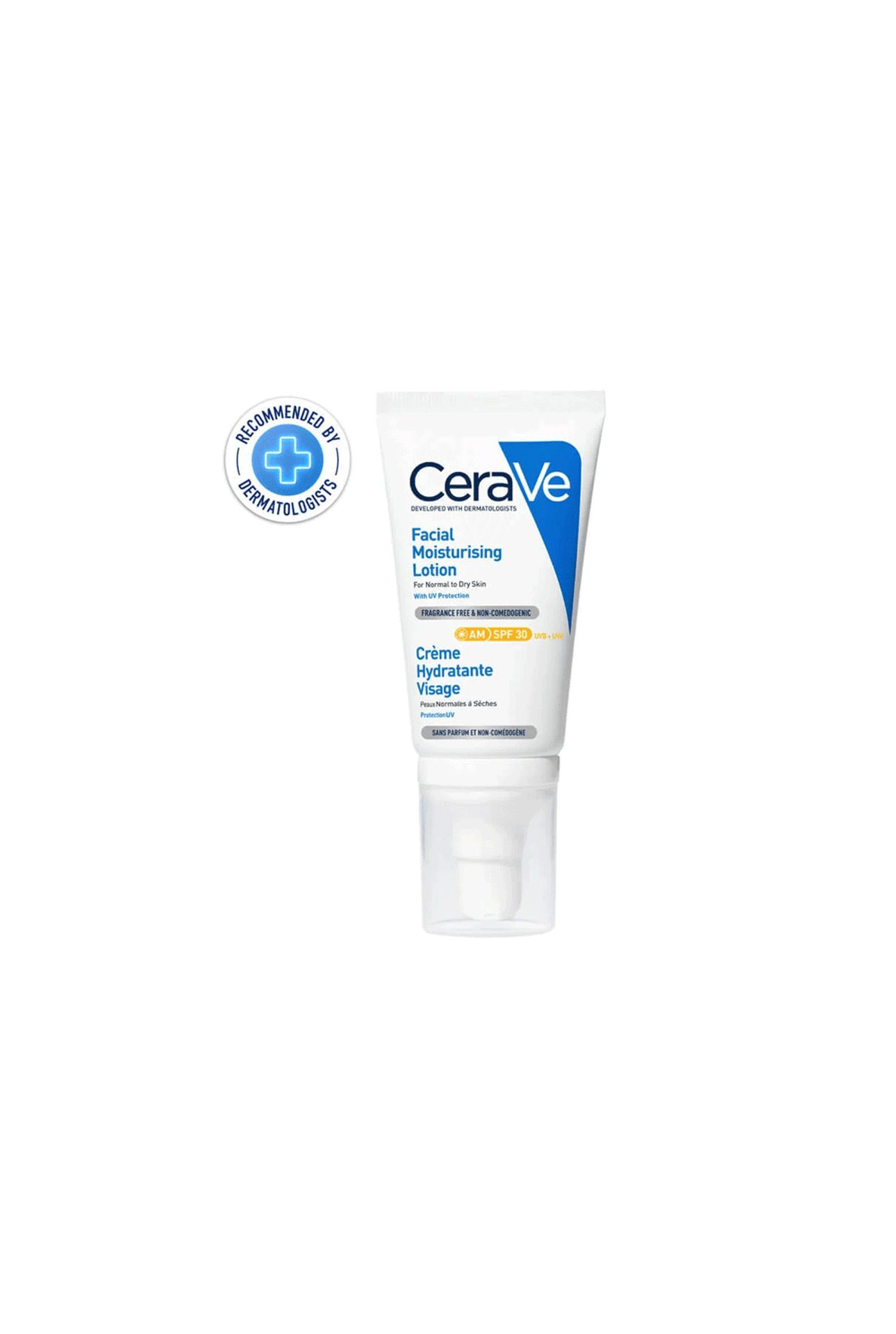 Loción Hidratante CeraVe para rostro FPS 30 para piel normal a seca x ...