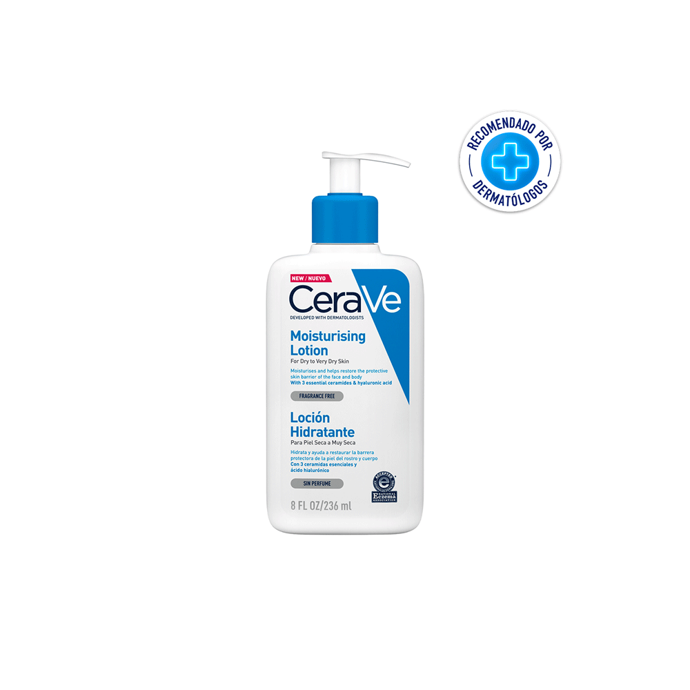 Loción Hidratante CeraVe para Piel Normal x 236 ml - farmaciasdelpueblo