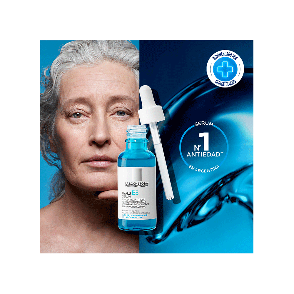 Serum antiedad con ácido hialurónico HYALU B5 de La Roche-Posay x 30 ml ...
