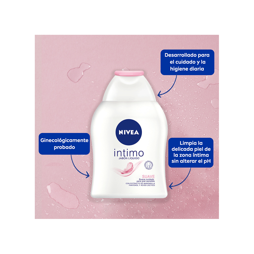 Jabón íntimo Nivea Delicate Comfort x 250 ml - farmaciasdelpueblo