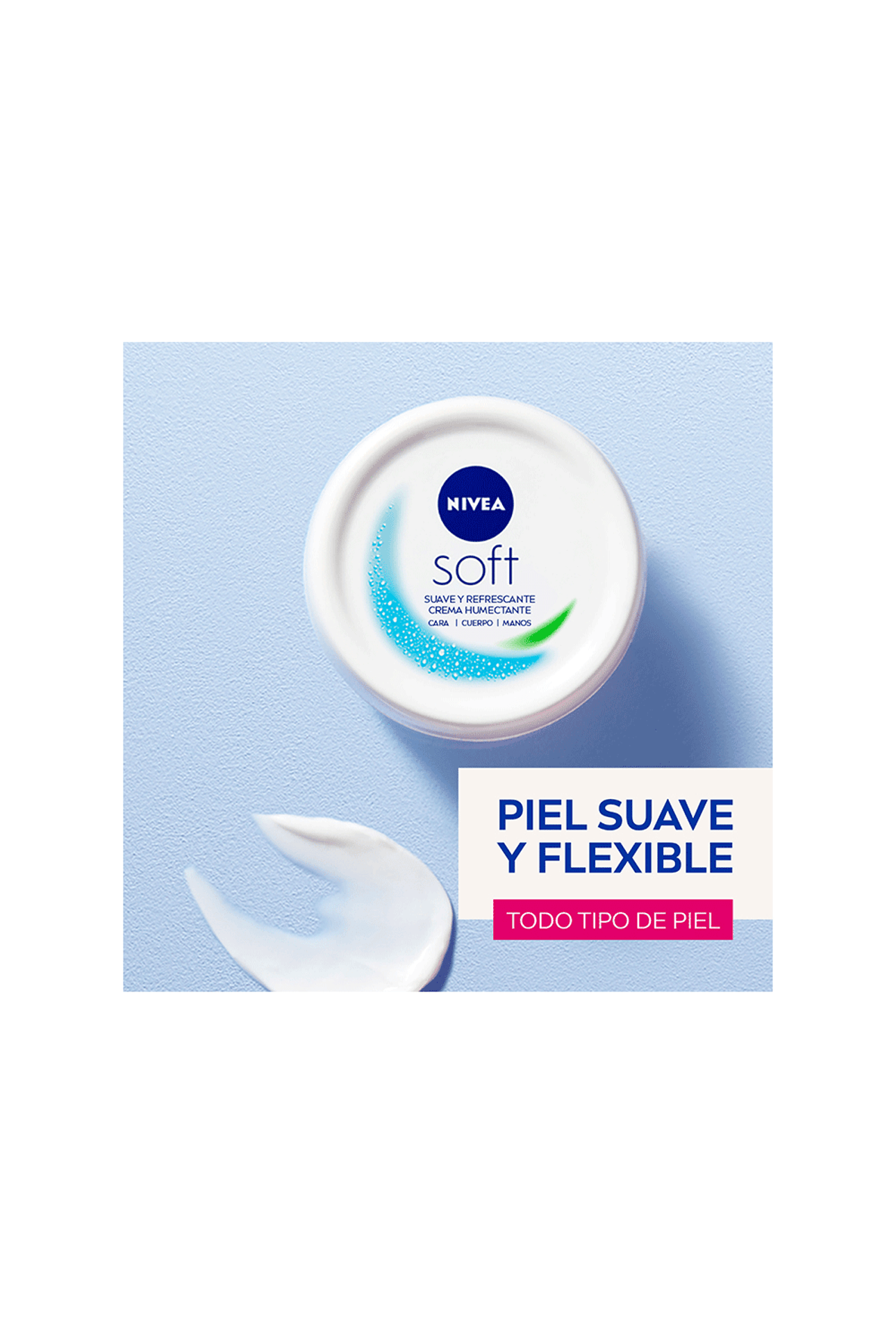 Crema hidratante intensiva NIVEA Soft x 100 ml - farmaciasdelpueblo