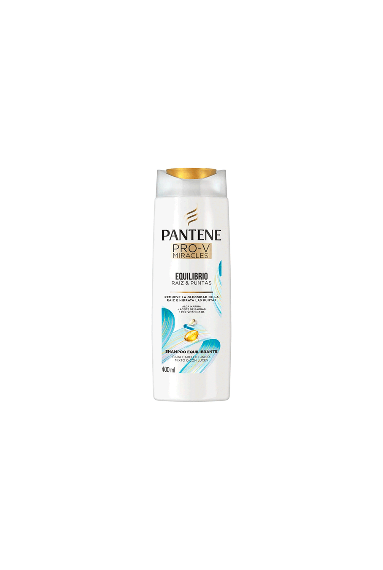 Shampoo Pantene Pro-V Miracles Equilibrio x 400 ml - farmaciasdelpueblo