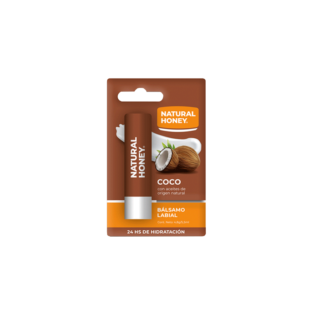 Protector Labial Humectante Natural Honey Coco - farmaciasdelpueblo