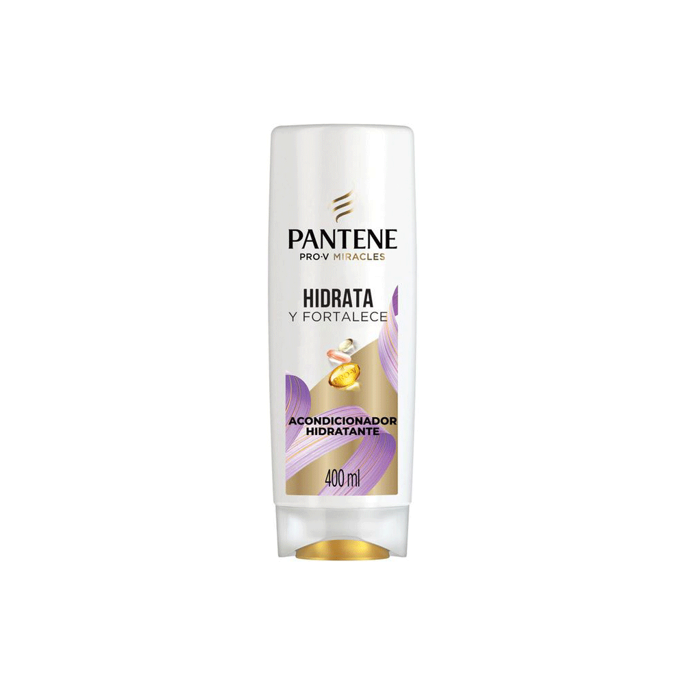 Acondicionador Pantene Pro-V Miracles Hidrata y Fortalece x 400 ml - farmaciasdelpueblo