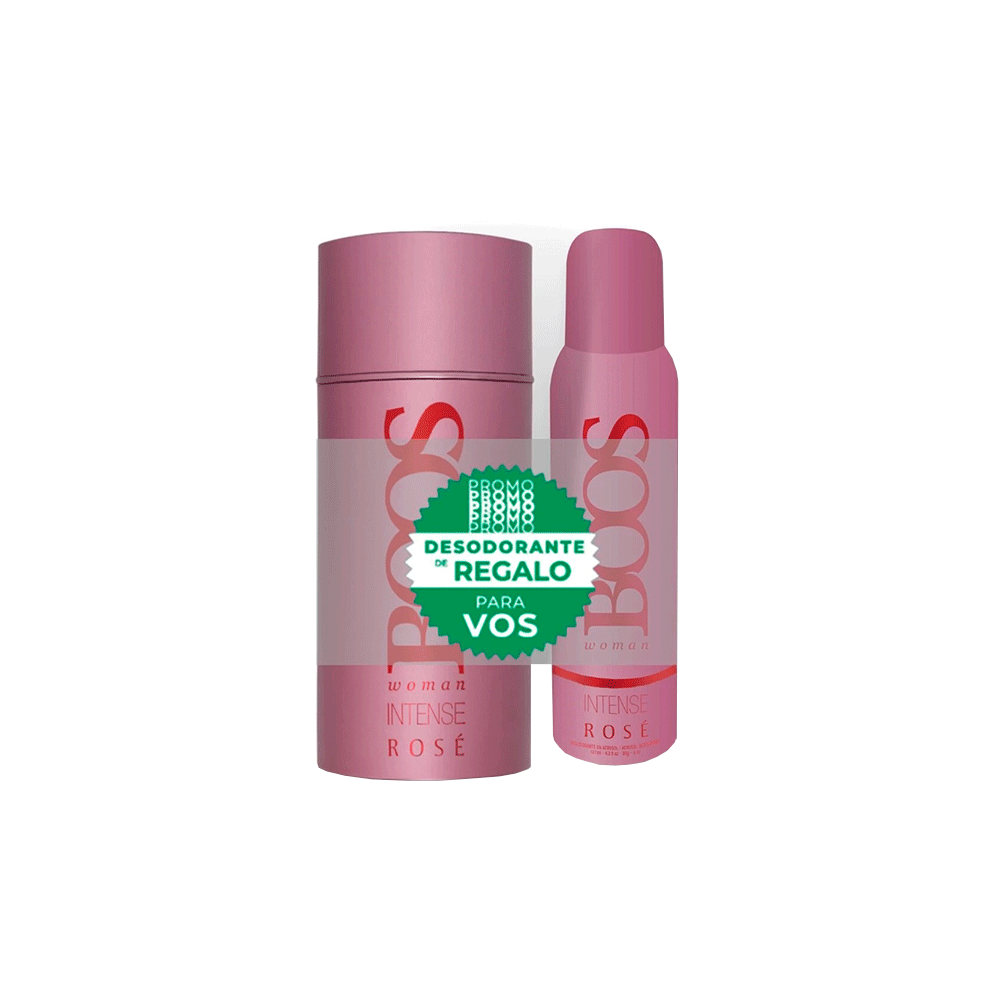 Estuche Boos Femme Intense Rose Edp x 90 ml + Deo x 127 ml ...