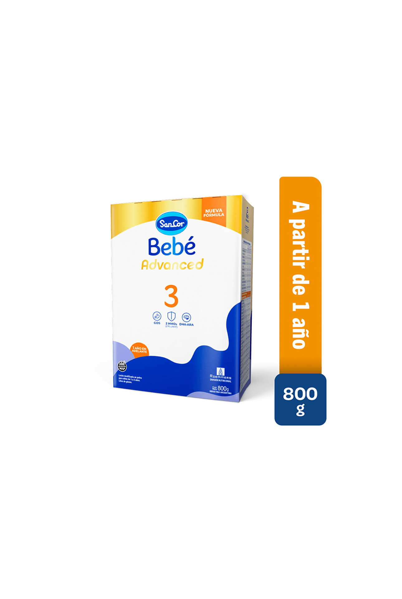 Sancor Bebe Advance Etapa 3 Estuche x 800 gr - farmaciasdelpueblo