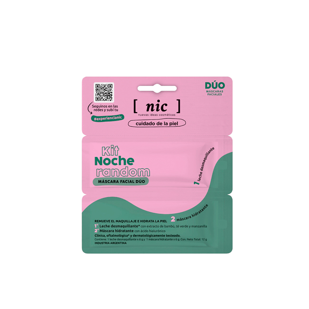 Mascara Facial Nic Kit Noche Random - farmaciasdelpueblo