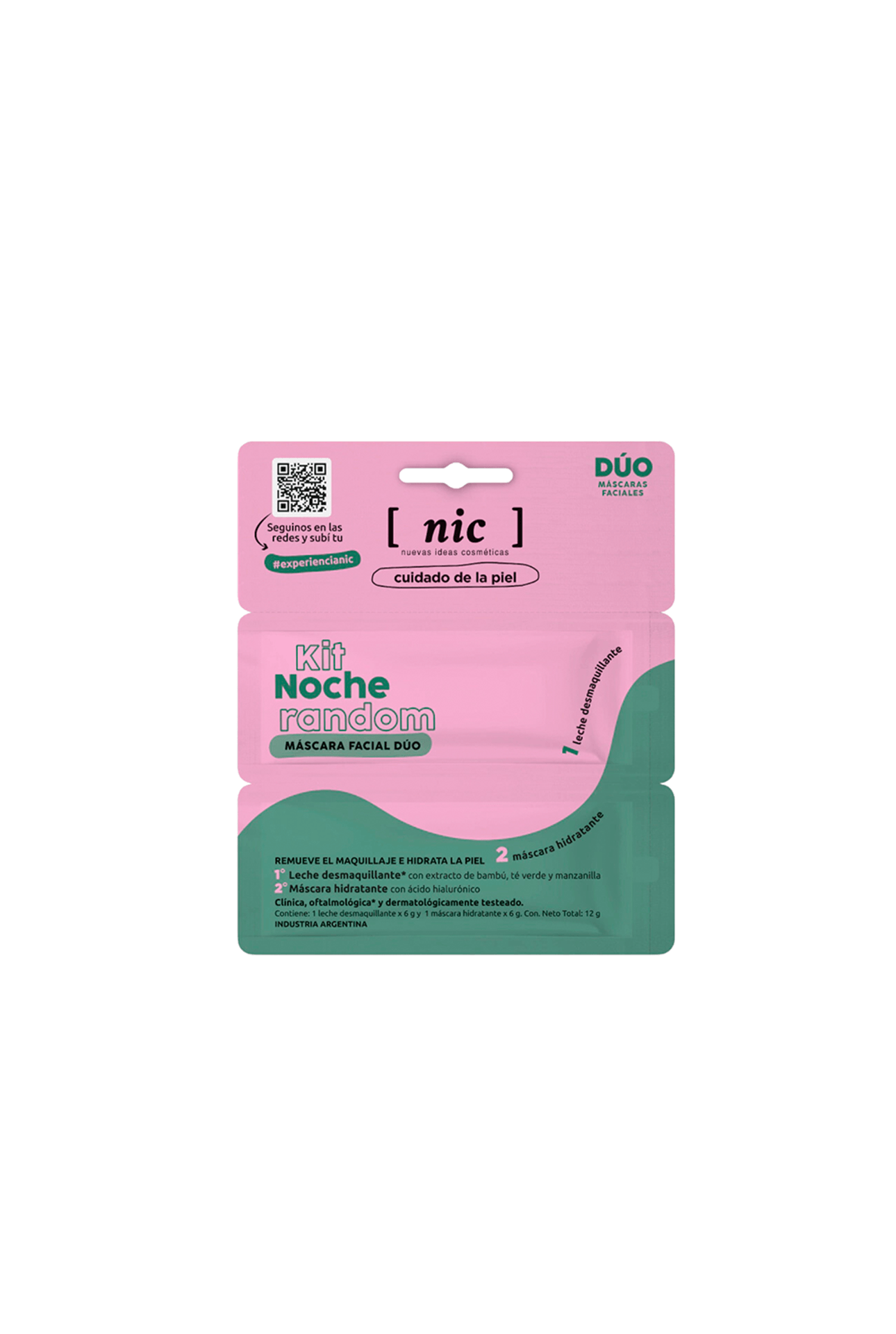 Mascara Facial Nic Kit Noche Random - farmaciasdelpueblo